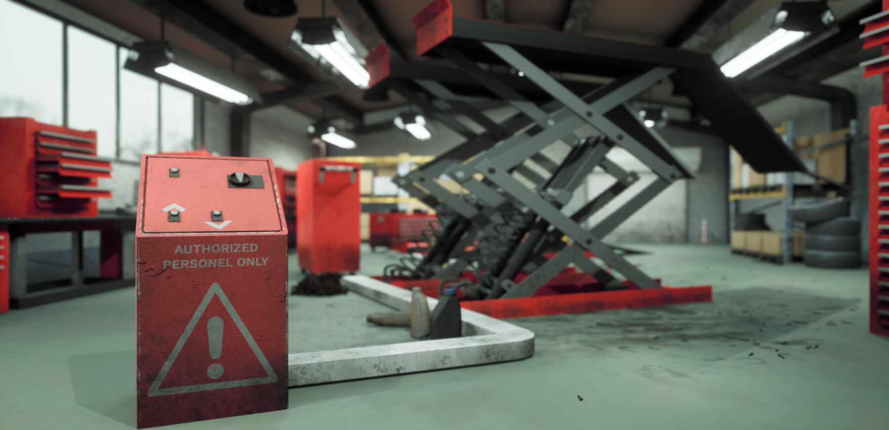 ArtStation - Mechanic Garage (Environment)|Read Description | Game Assets