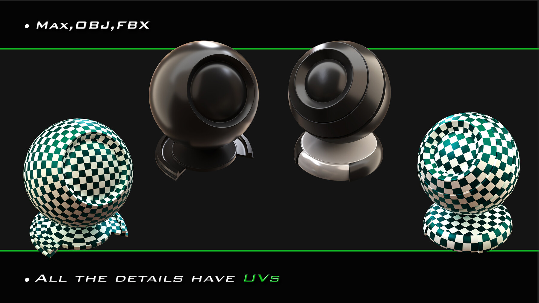 ArtStation - 25 Shader Ball Pack | Resources