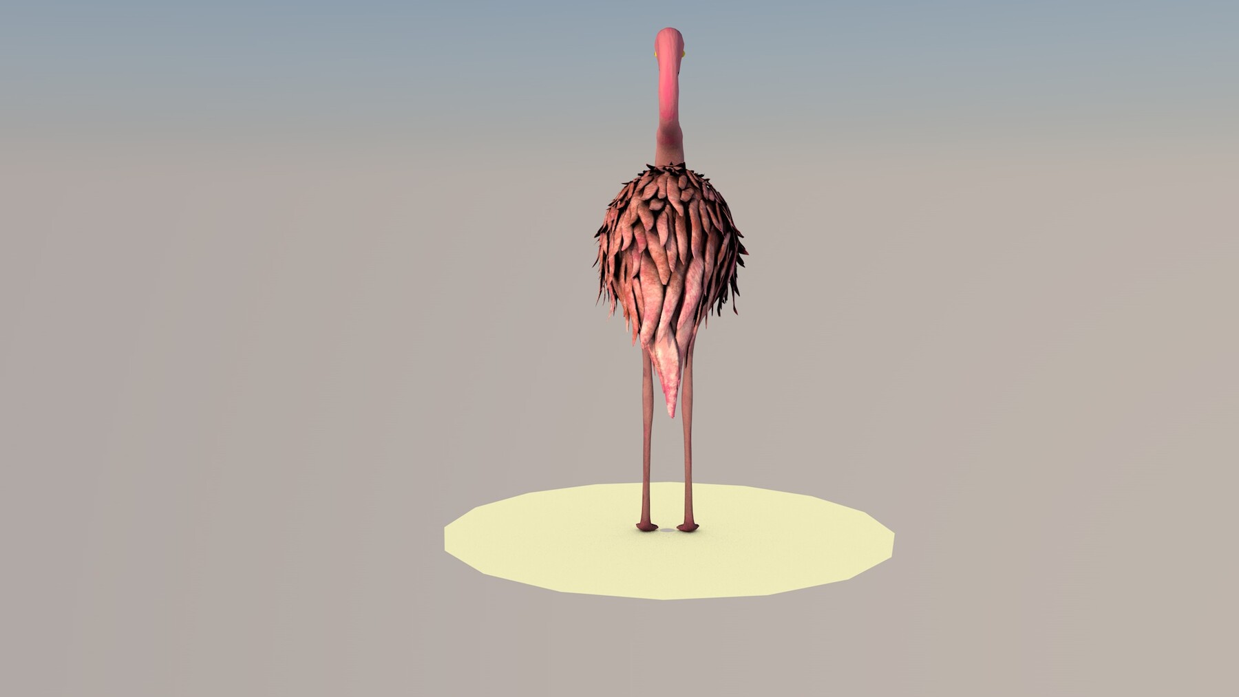 ArtStation - pink flamingo | Game Assets
