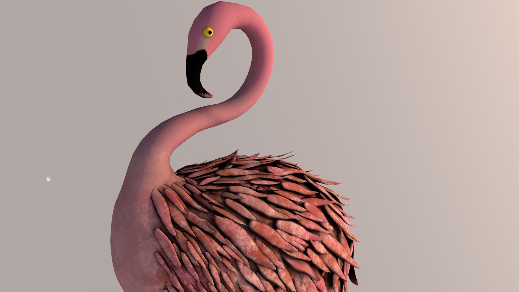 ArtStation - pink flamingo | Game Assets