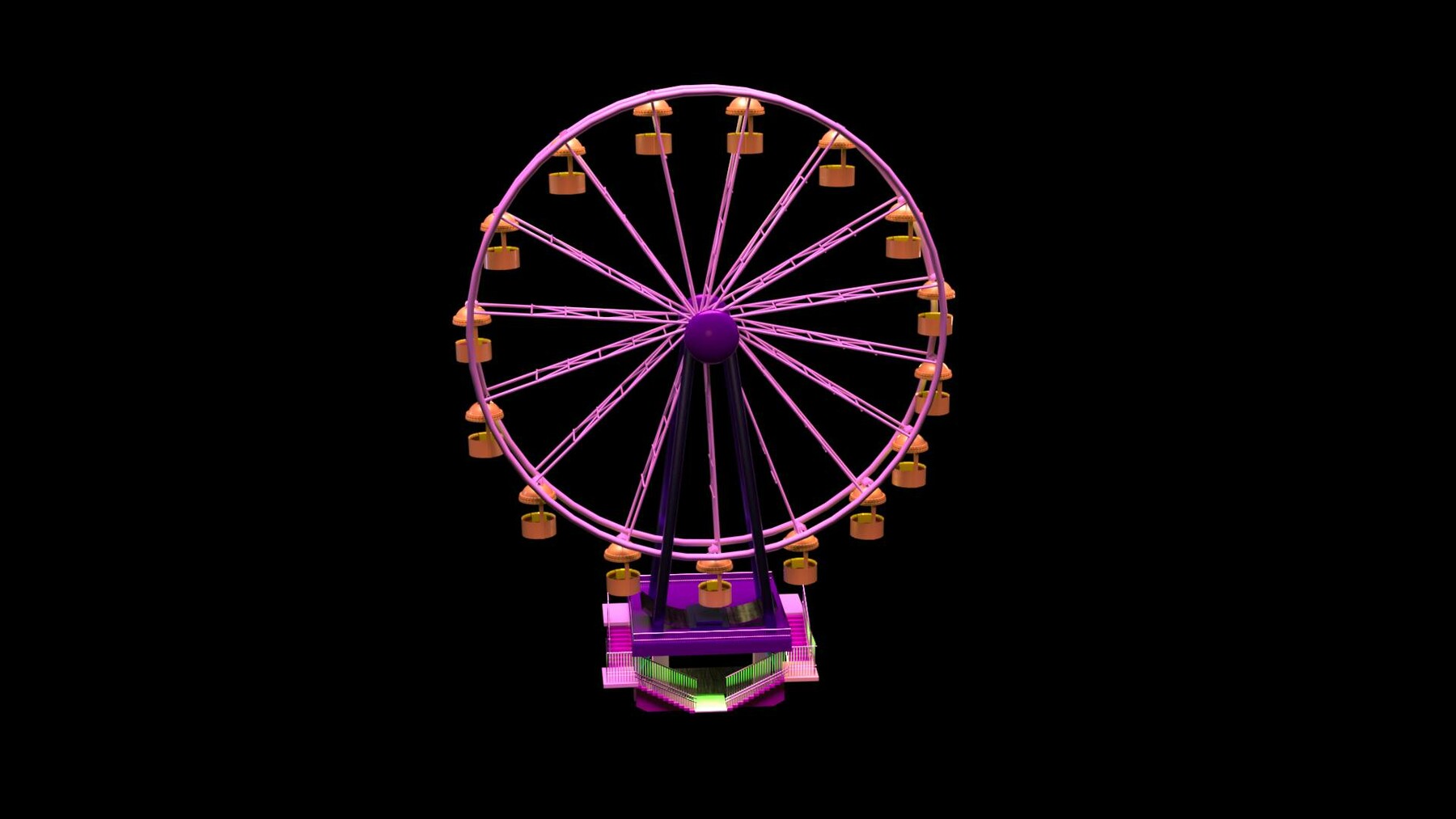 ArtStation - ferris wheel | Game Assets