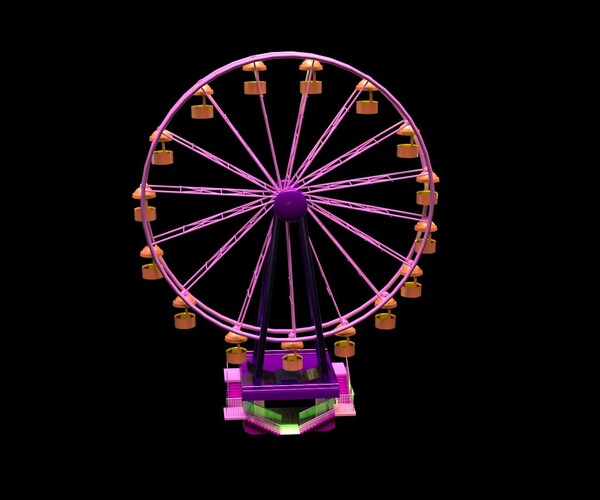 ArtStation - ferris wheel | Game Assets