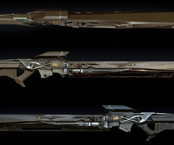 ArtStation - Weapons Kit UE4 | Game Assets