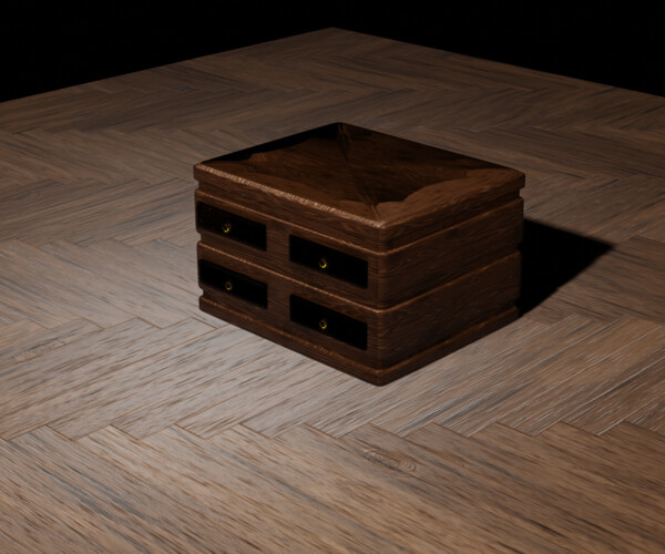 ArtStation - Commode 3D model | Resources