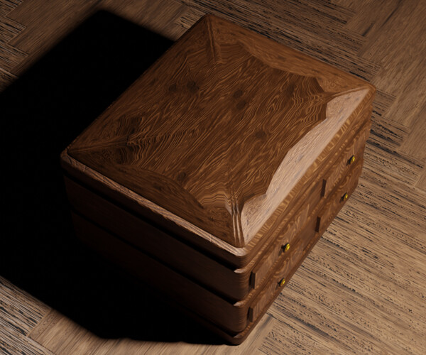 ArtStation - Commode 3D model | Resources
