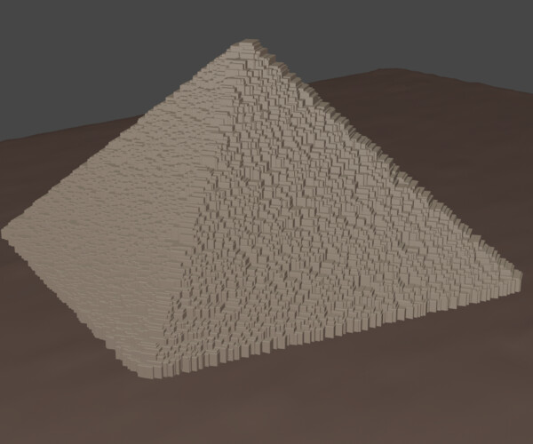 ArtStation - Ancient Pyramids 3D model | Resources