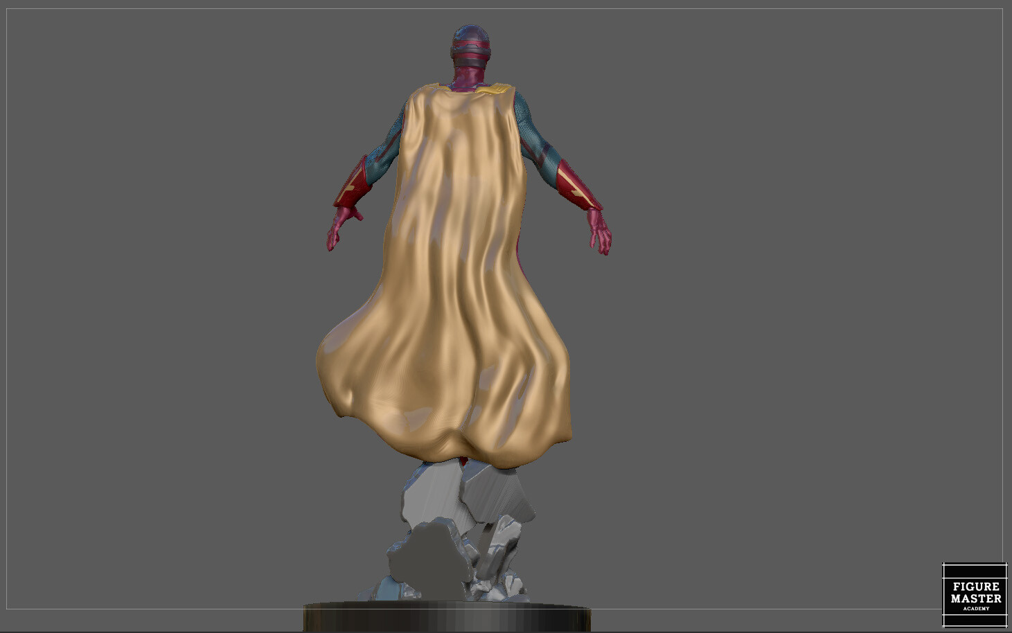 ArtStation - VISION FROM MARVEL MCU DRAMA WANDA VISION CHARACTER ...