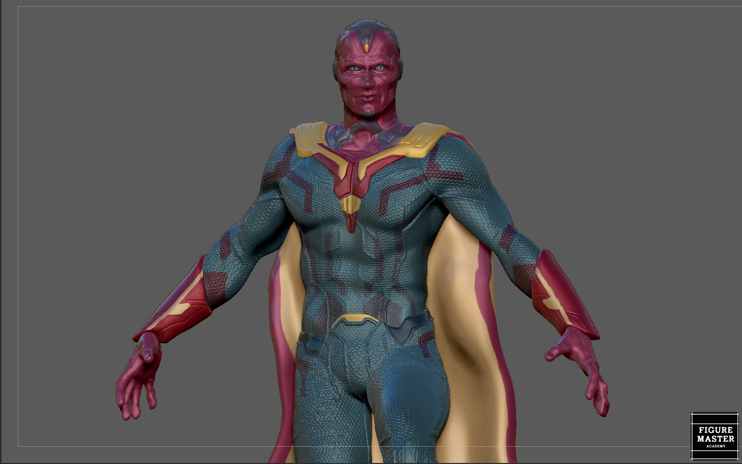 ArtStation - VISION FROM MARVEL MCU DRAMA WANDA VISION CHARACTER ...