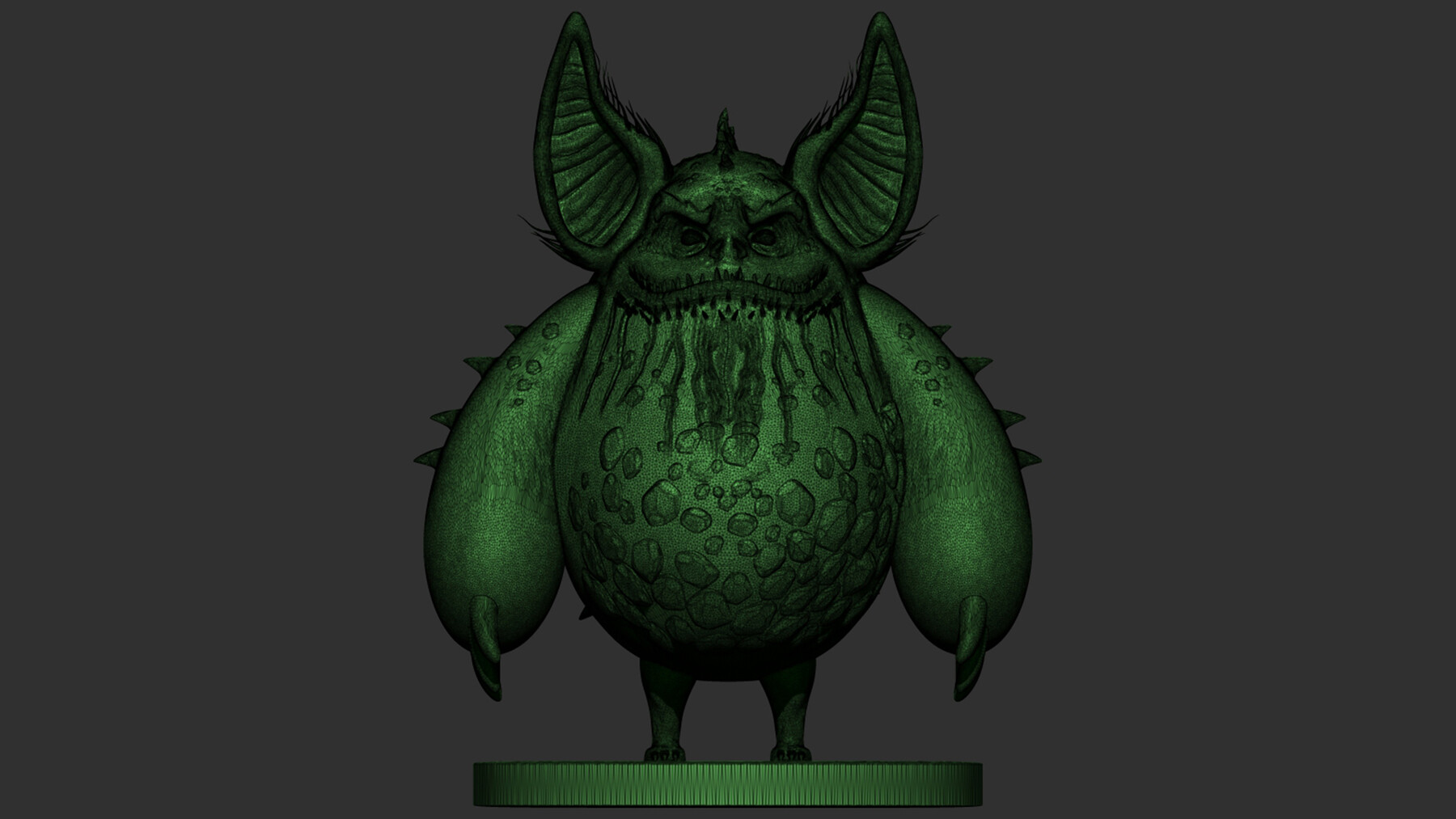 ArtStation - monster 3d print model | Resources
