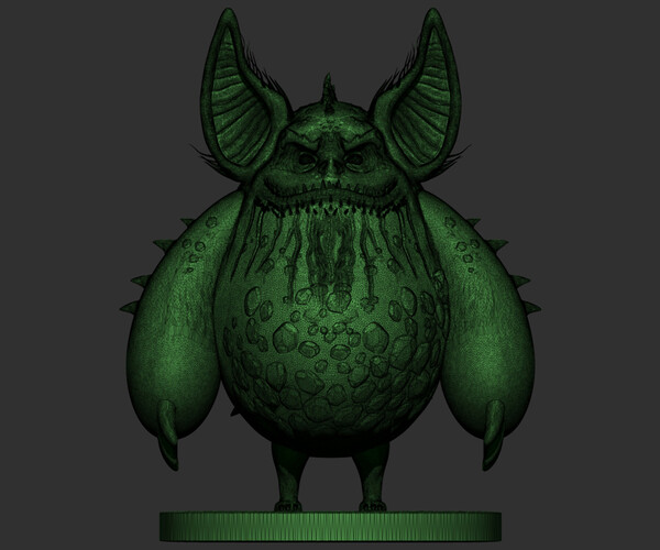 ArtStation - monster 3d print model | Resources