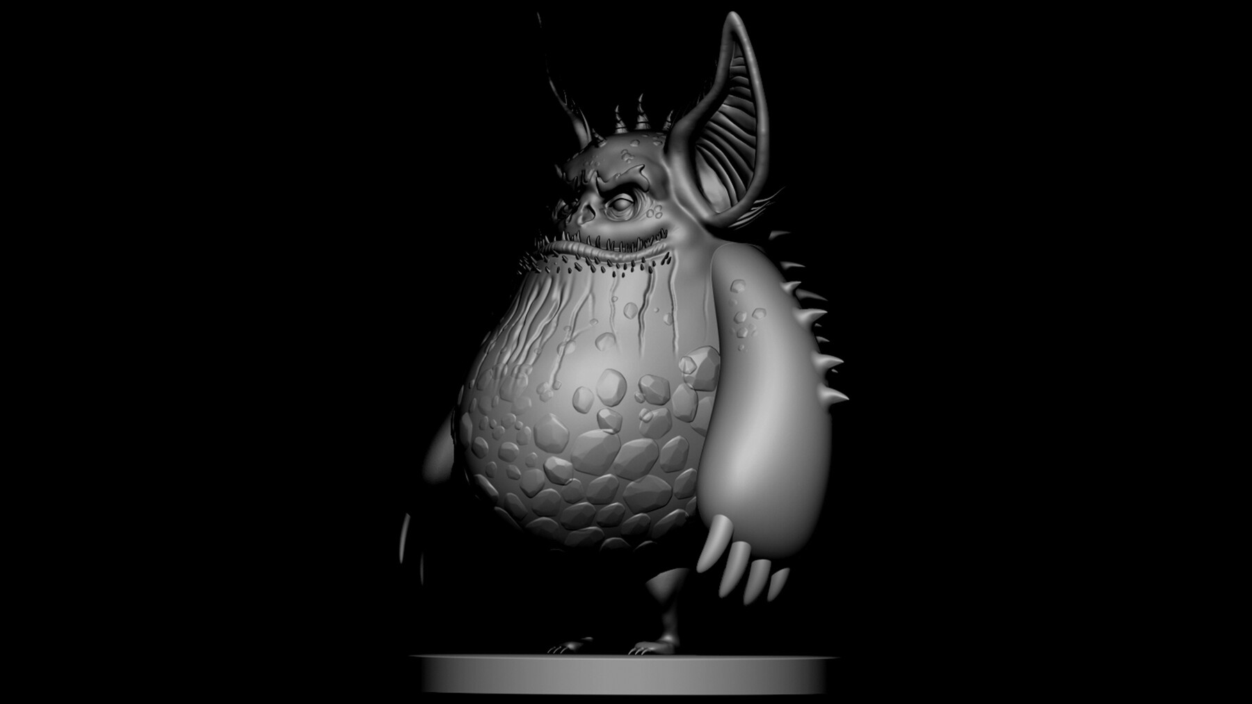 ArtStation - monster 3d print model | Resources