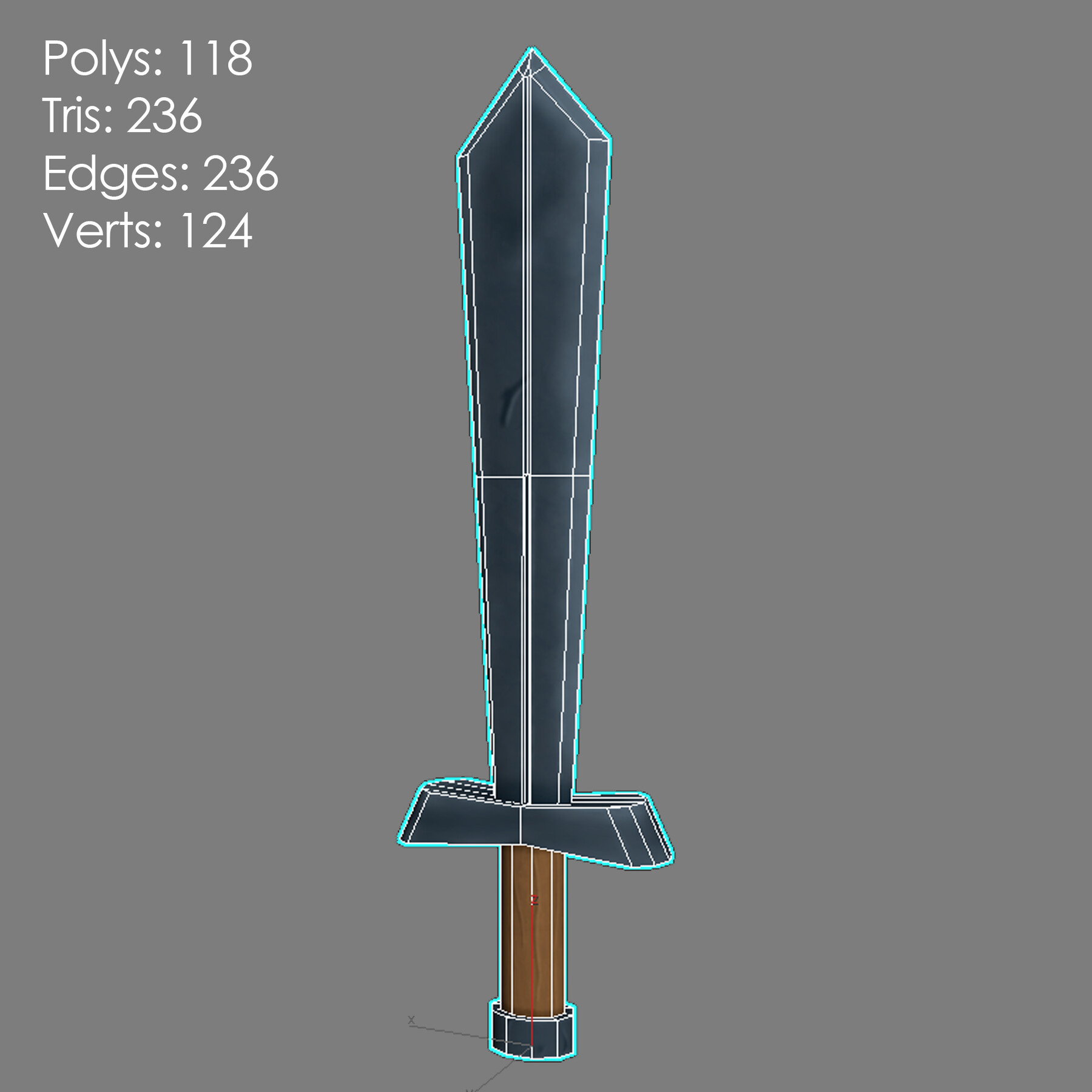 ArtStation - Low Poly Swords and Shield | Game Assets