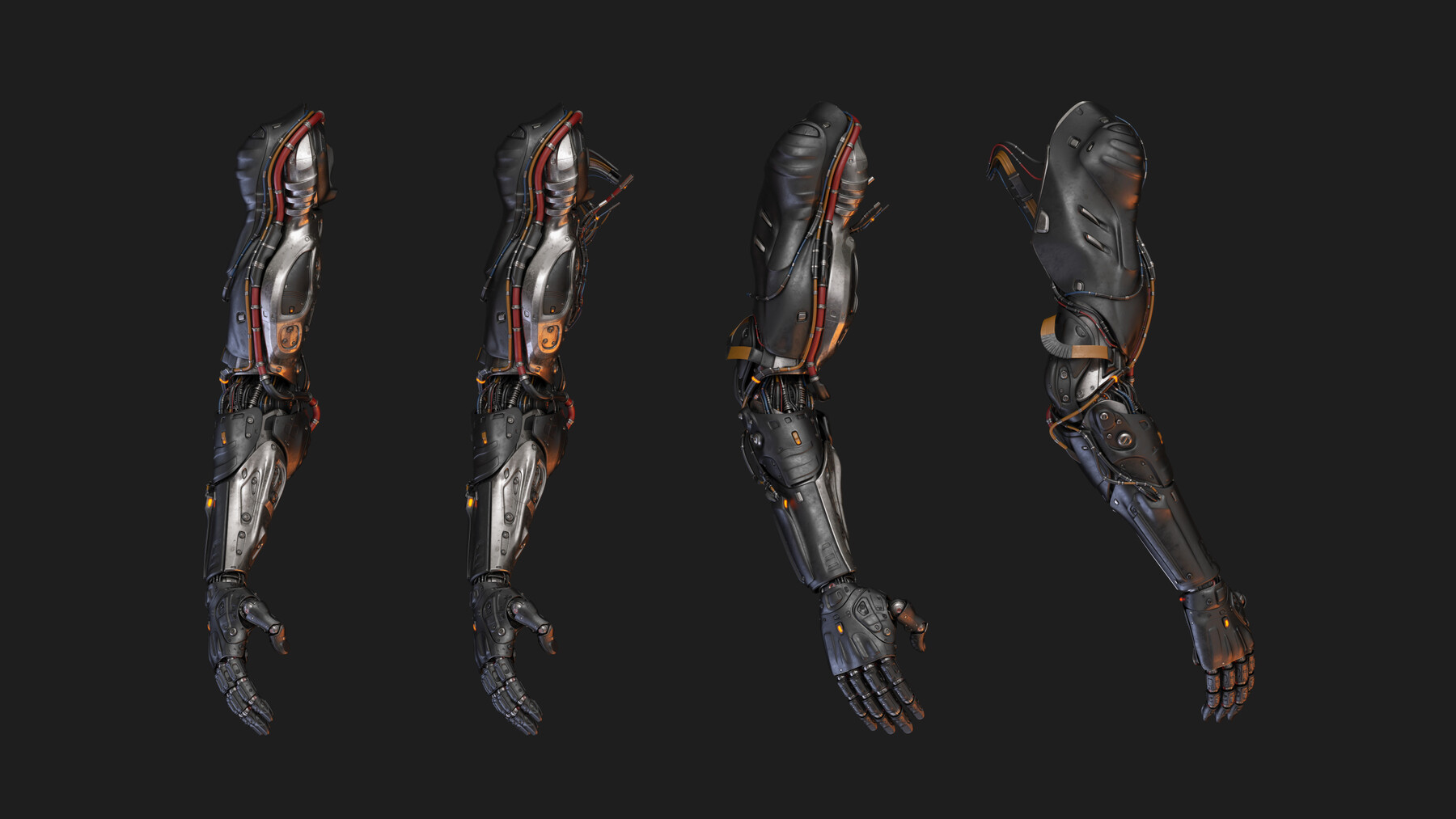 ArtStation - Sci-fi cyber arm images set volume I | Resources