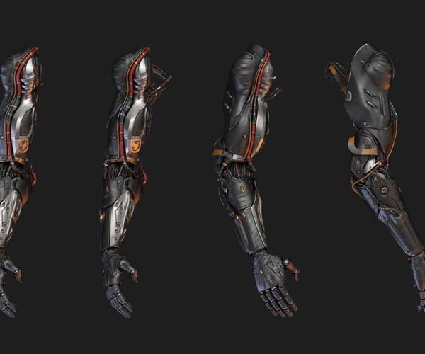 ArtStation - Sci-fi cyber arm images set volume I | Resources