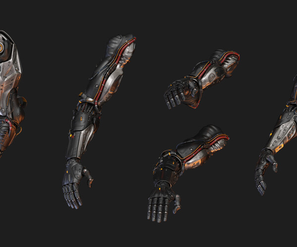 ArtStation - Sci-fi cyber arm images set volume I | Resources