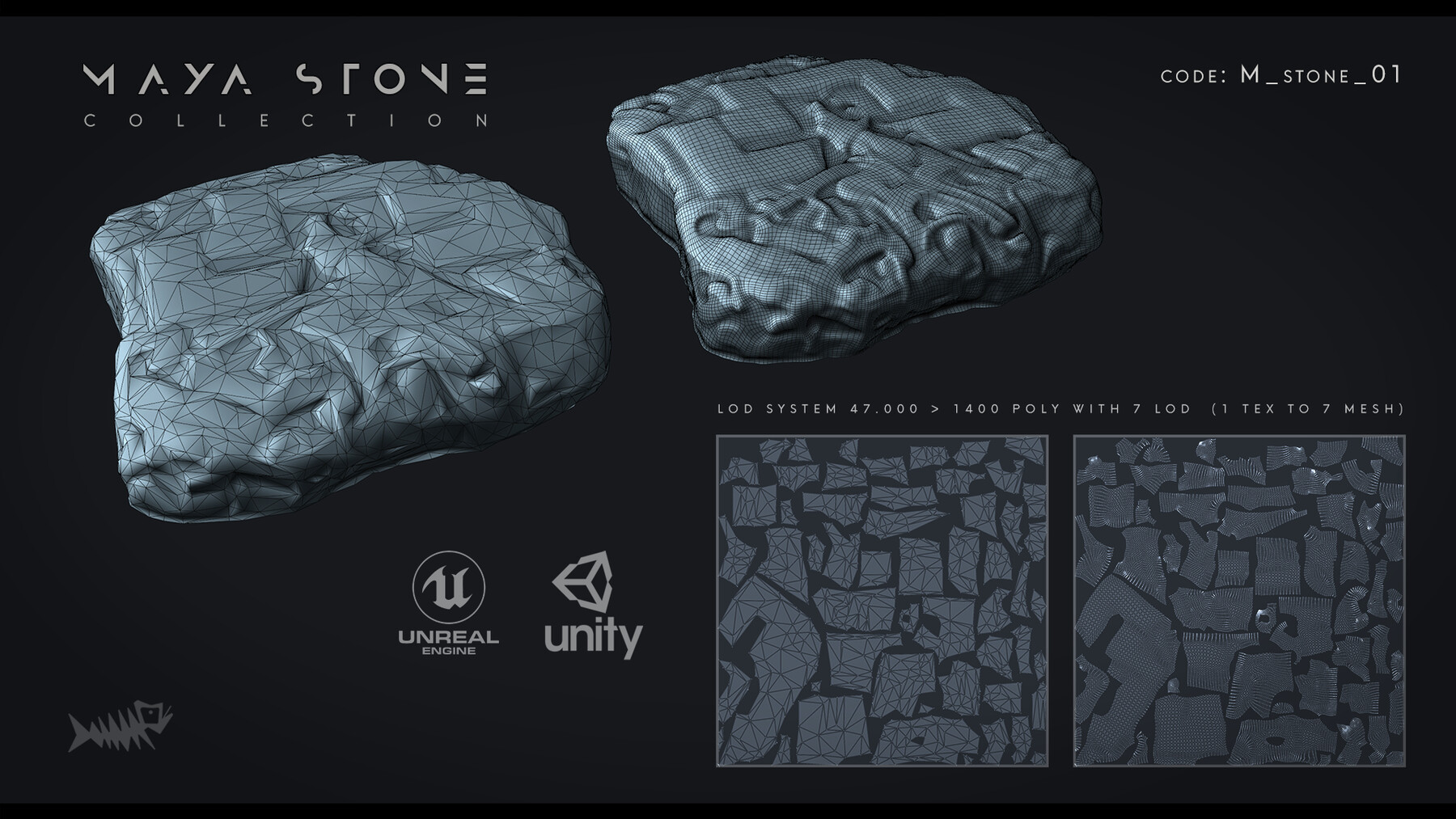 ArtStation - Mayan Stone 01 PBR 4K | Game Assets