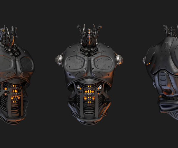 ArtStation - Sci-fi cyber torso images set volume II | Resources