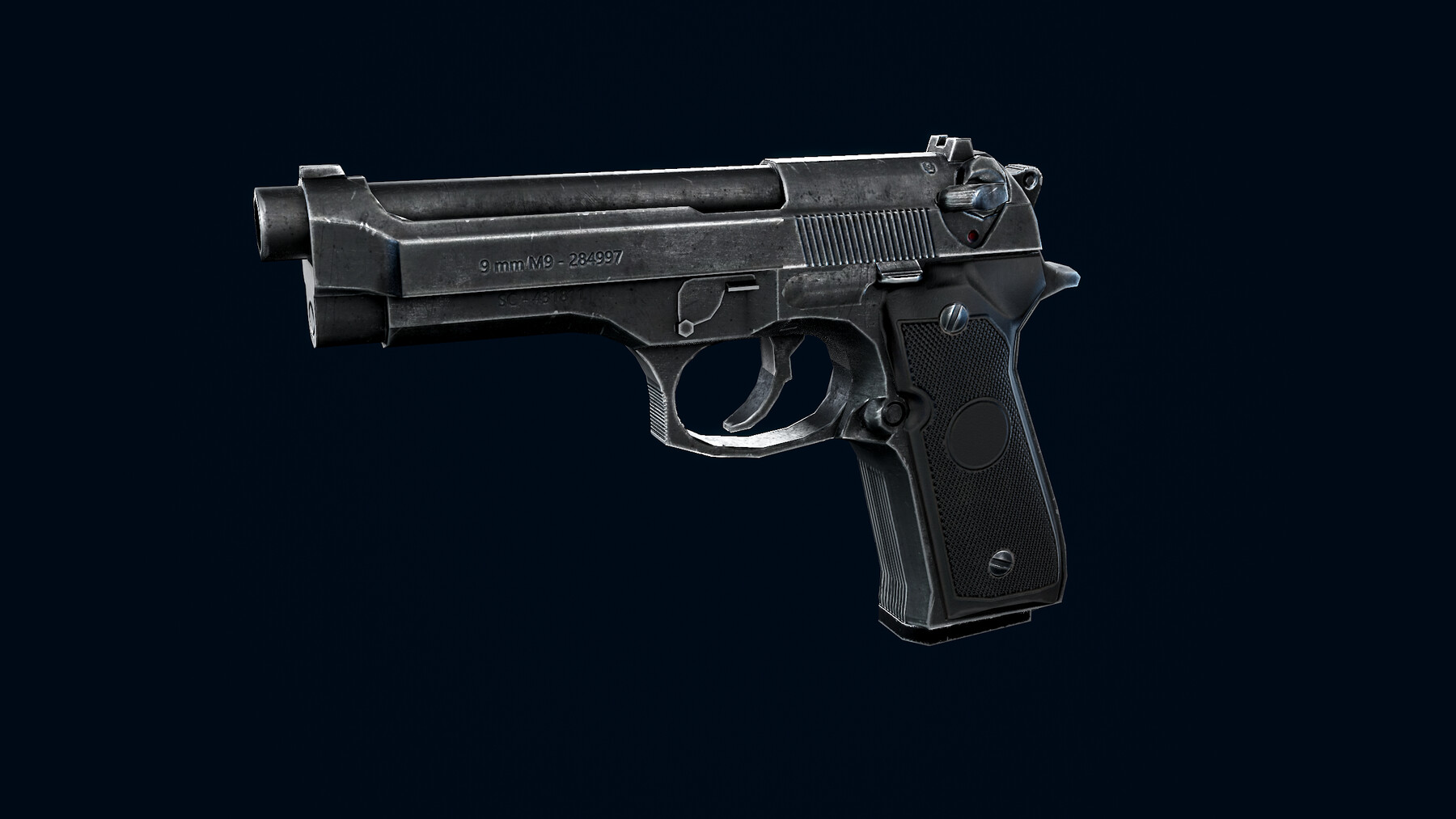 ArtStation - Beretta M9 | Game Assets