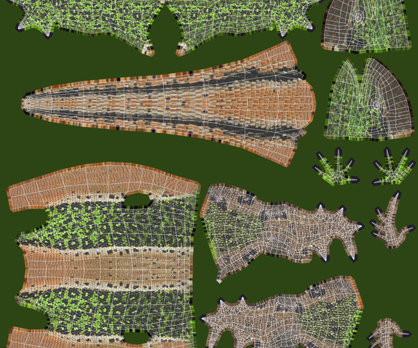 ArtStation - Sand lizard Lacerta agilis | Resources