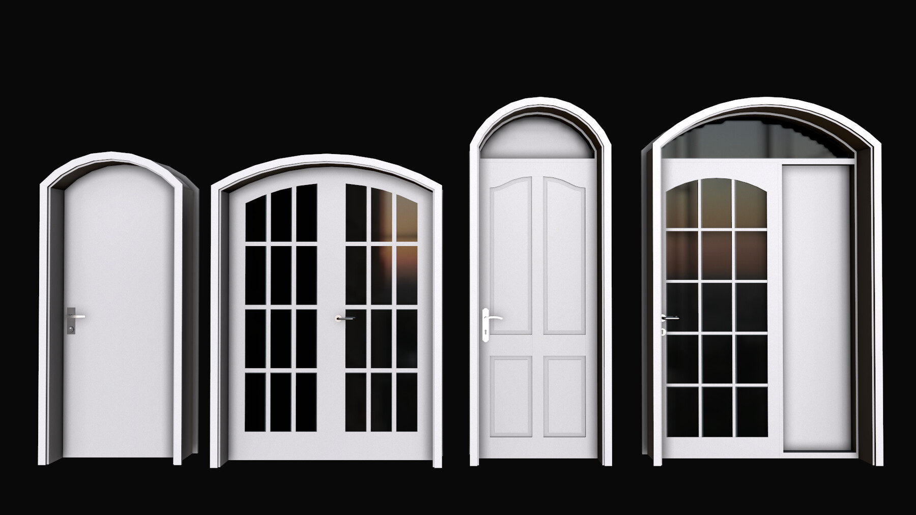 ArtStation - Door Bundle 3D Model Pack 16 pcs ( .fbx- .obj- .3ds File ...