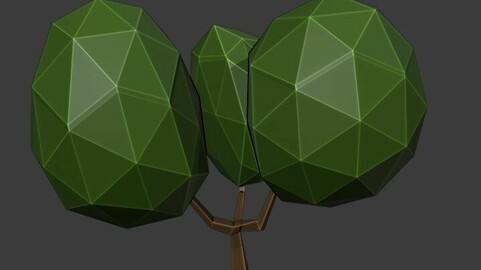 ArtStation - Low Poly Tree | Game Assets