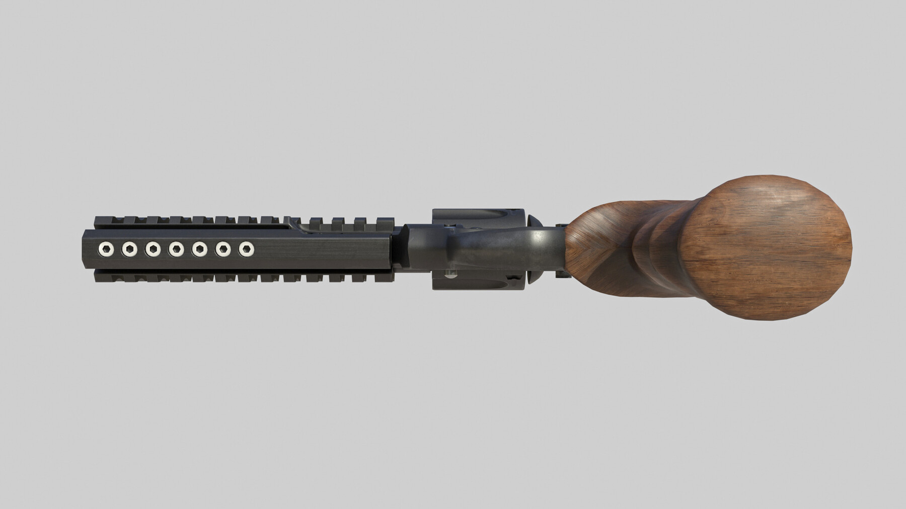 ArtStation - Magnum revolver SUPER SPORT Low-poly 3D model | Game Assets