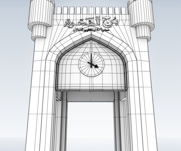 ArtStation - Al sahwa Clock Tower | Resources