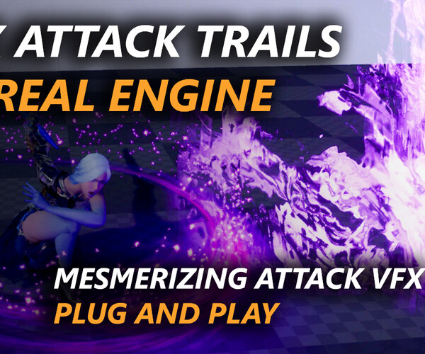 ArtStation - VFX Attack Trails - Unreal Engine | Game Assets