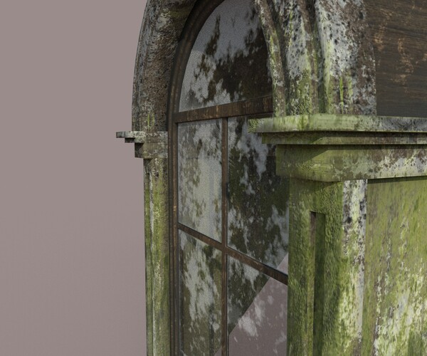 ArtStation - Ancient Architecture Roof Window Design and Modeling | Old ...