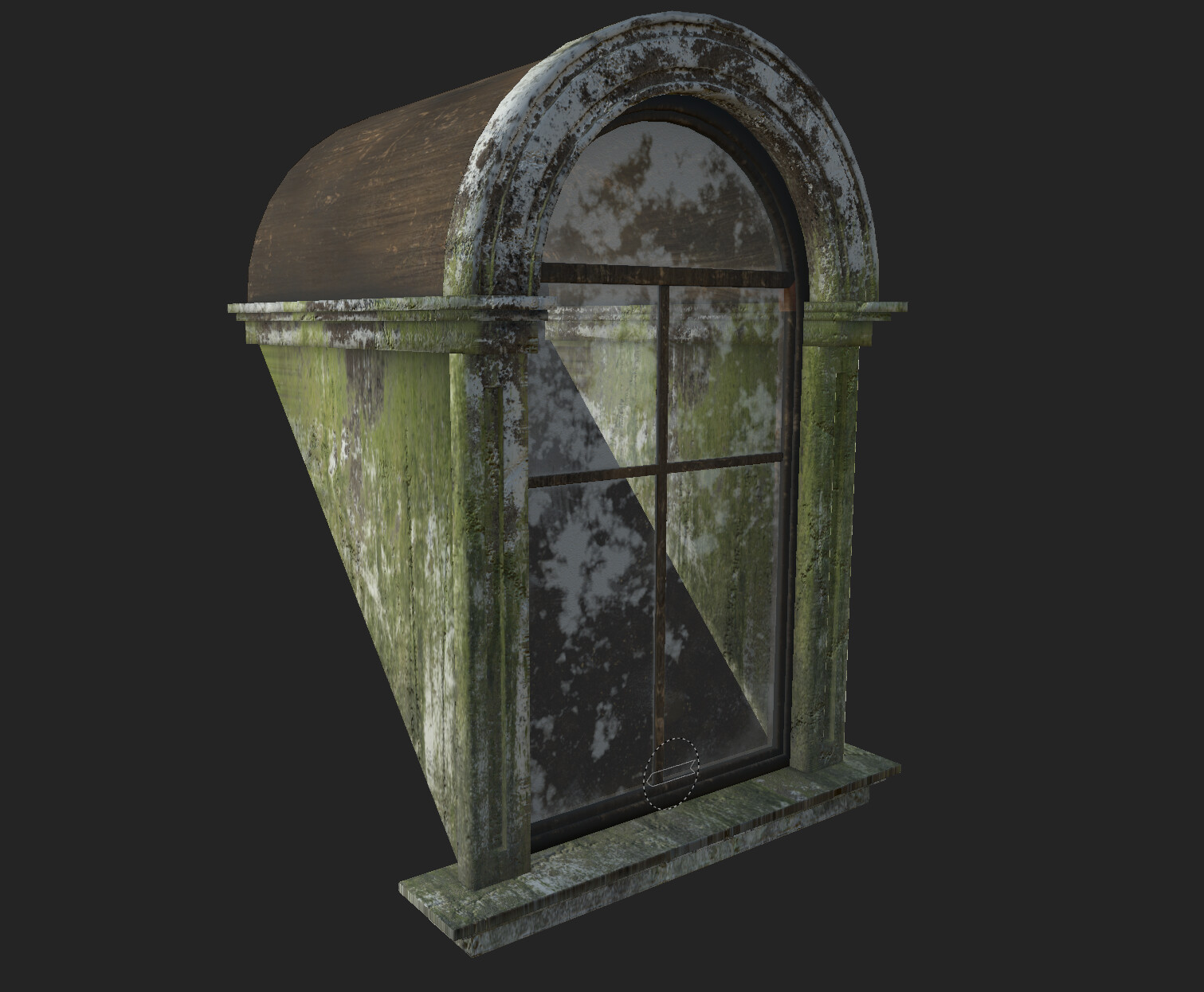 ArtStation - Ancient Architecture Roof Window Design and Modeling | Old ...