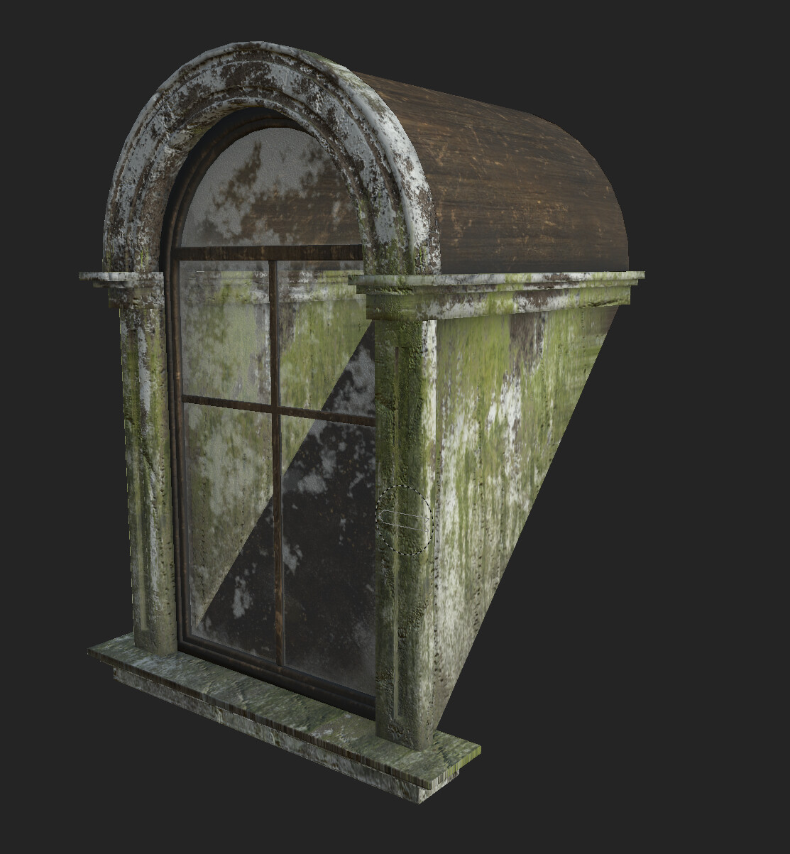 ArtStation - Ancient Architecture Roof Window Design and Modeling | Old ...