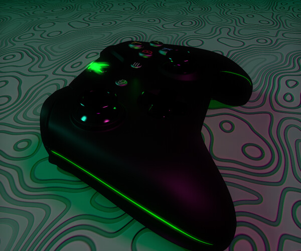 ArtStation - Xbox Controller (with cinematic) | Game Assets