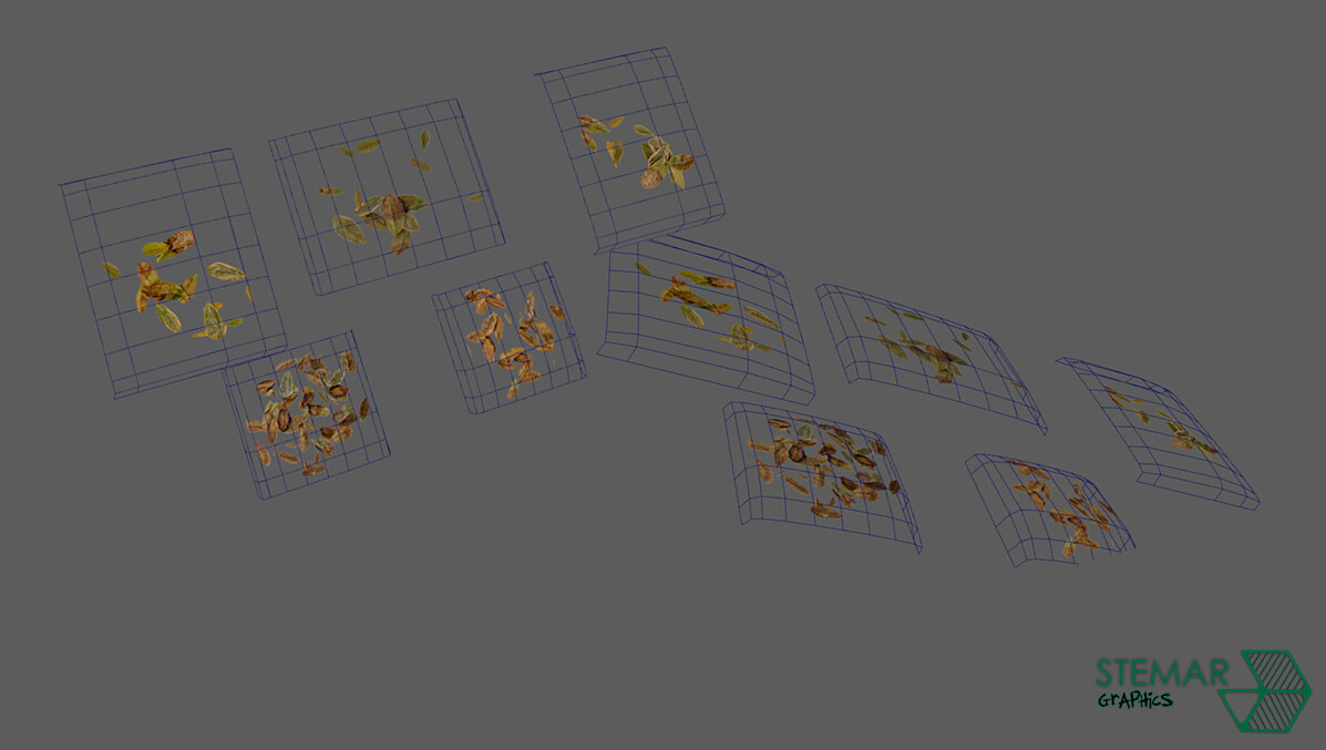 ArtStation - Dead Leaves Vegetation Assets HQ Texures | Game Assets