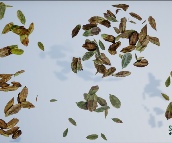 ArtStation - Dead Leaves Vegetation Assets HQ Texures | Game Assets