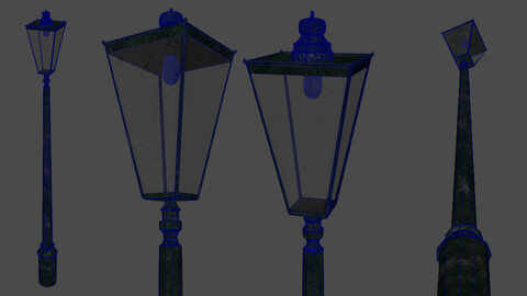 ArtStation - Vintage Lamp 3D Asset | Game Assets
