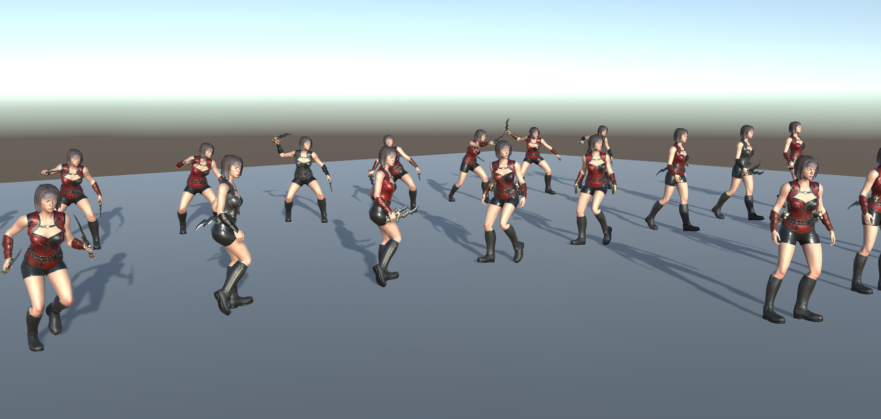 ArtStation - Assassin Girl | Game Assets