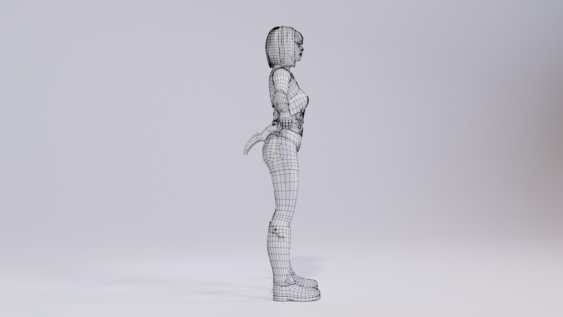 ArtStation - Assassin Girl | Game Assets