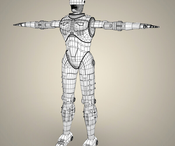 ArtStation - Superhero Robocop | Game Assets