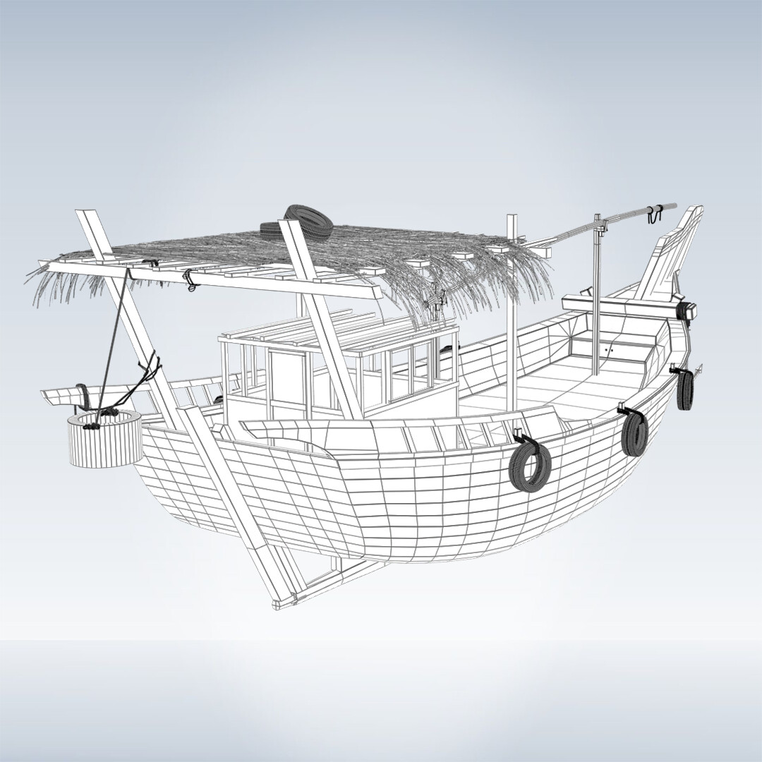 ArtStation - Dhow Boat | Resources