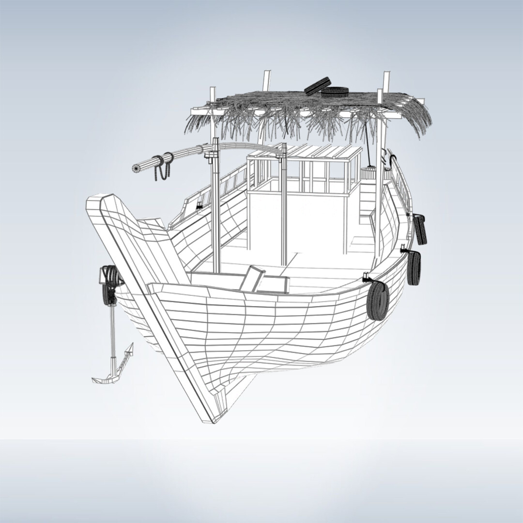 ArtStation - Dhow Boat | Resources