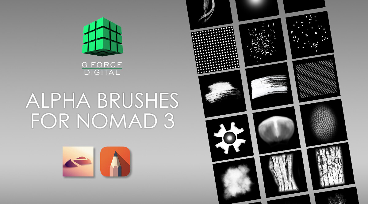 ArtStation - Alpha Brushes for Nomad 3 of 3 | Artworks