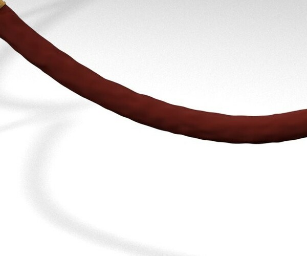 ArtStation - Red Velvet cordon barrier | Resources