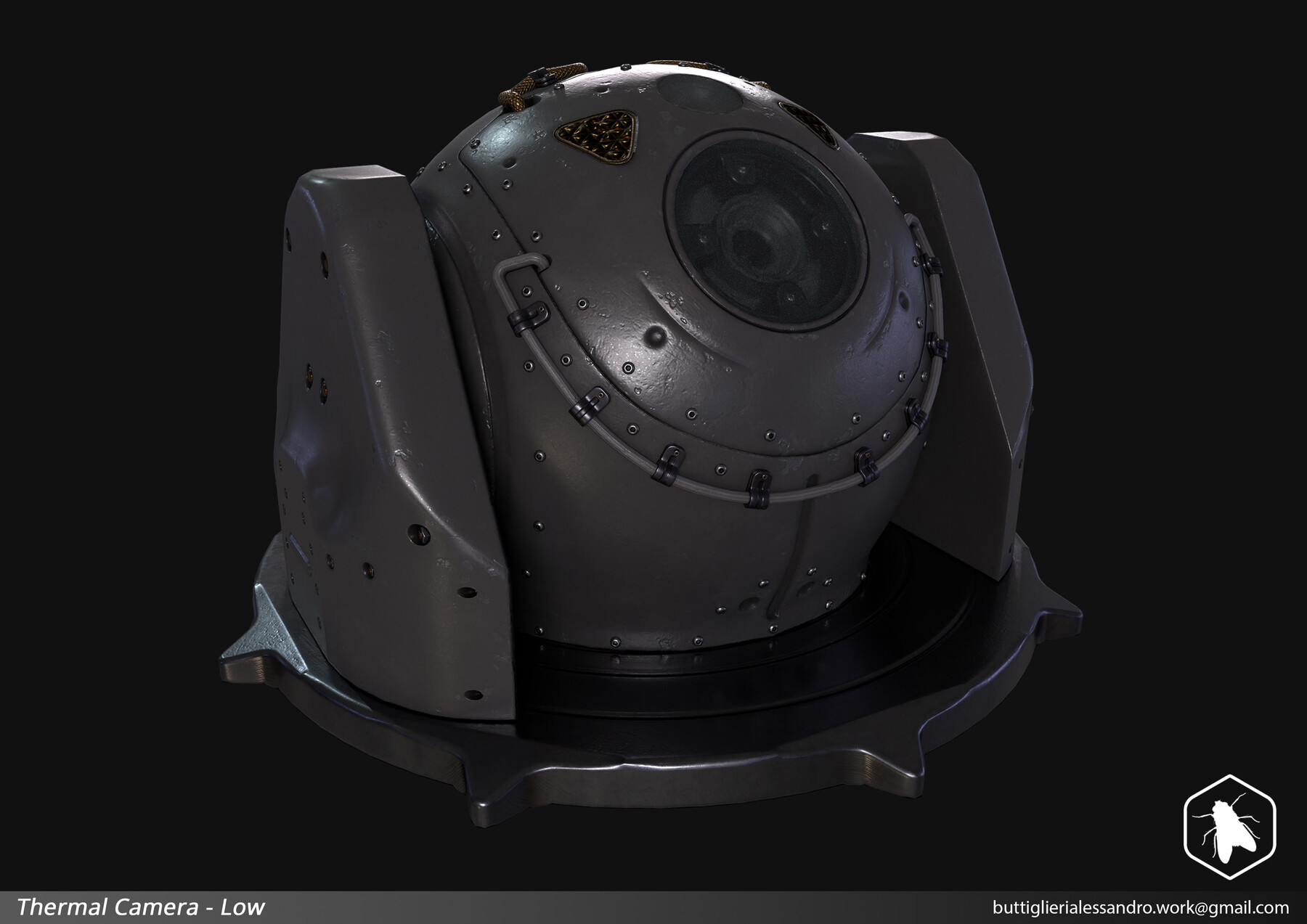 ArtStation - Thermal Camera - Gameready 3D Model | Game Assets