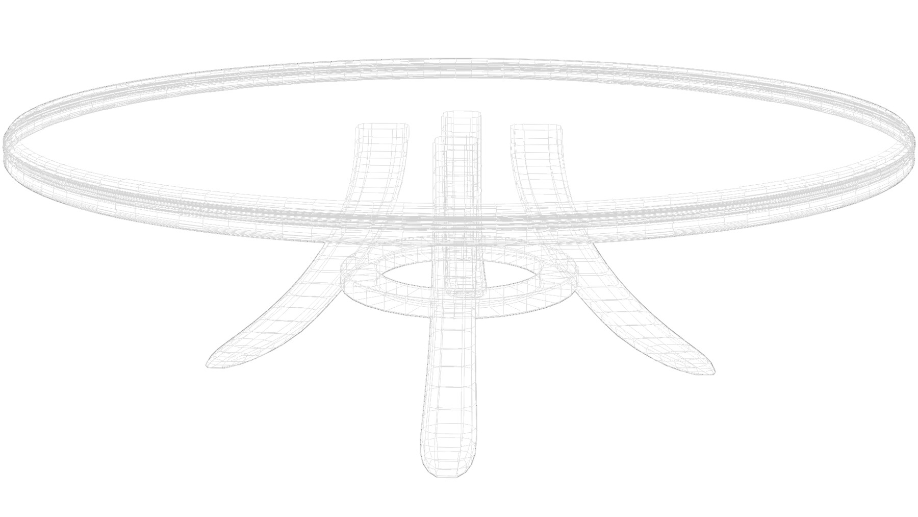 ArtStation - Antique Glass Table Low-poly 3D model | Resources