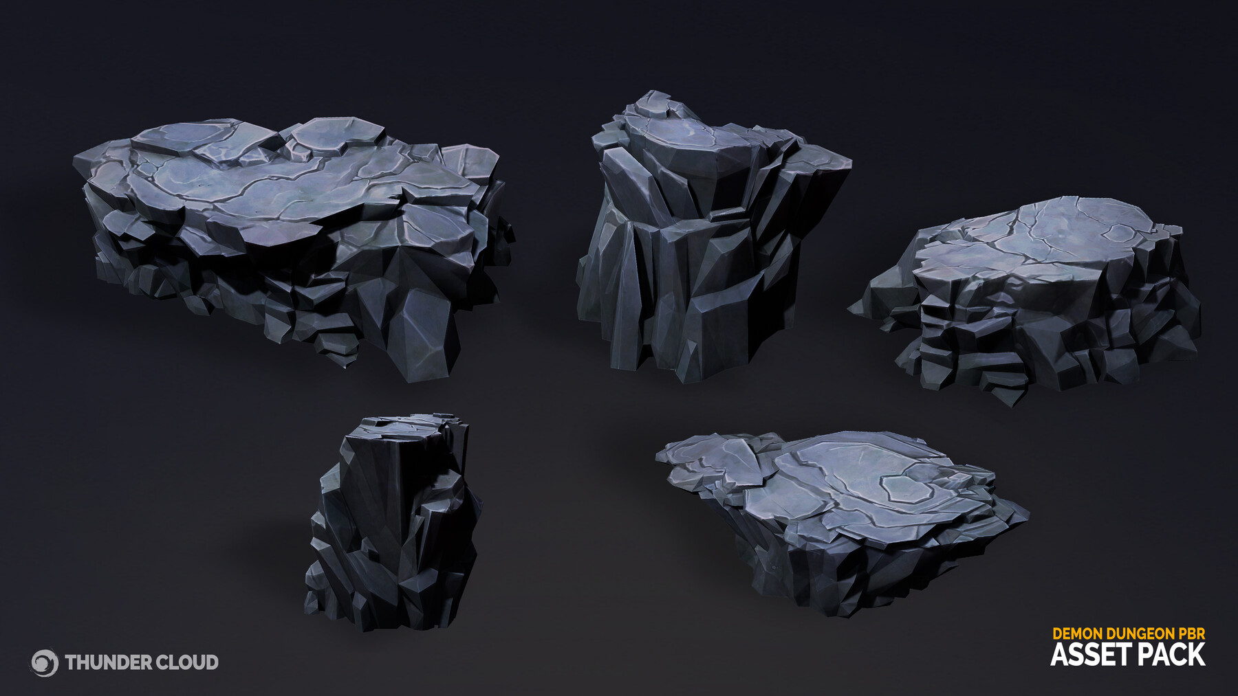 ArtStation - Demon Dungeon PBR Full Asset Package | Game Assets