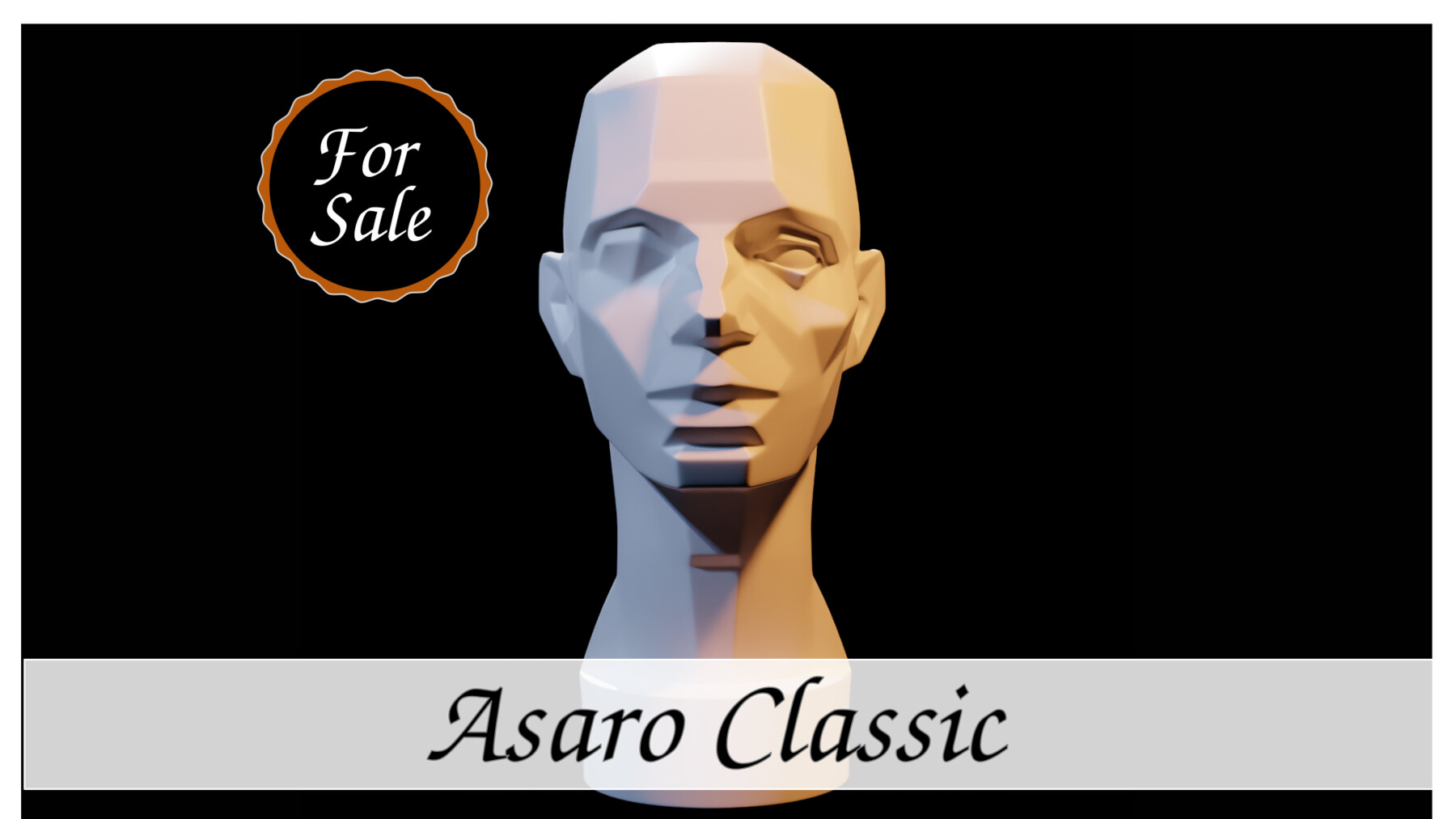 ArtStation - Asaro Heads Pack - Planes of the head 3D model | Resources