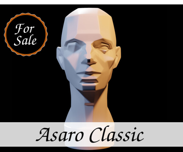 ArtStation - Asaro Heads Pack - Planes of the head 3D model | Resources