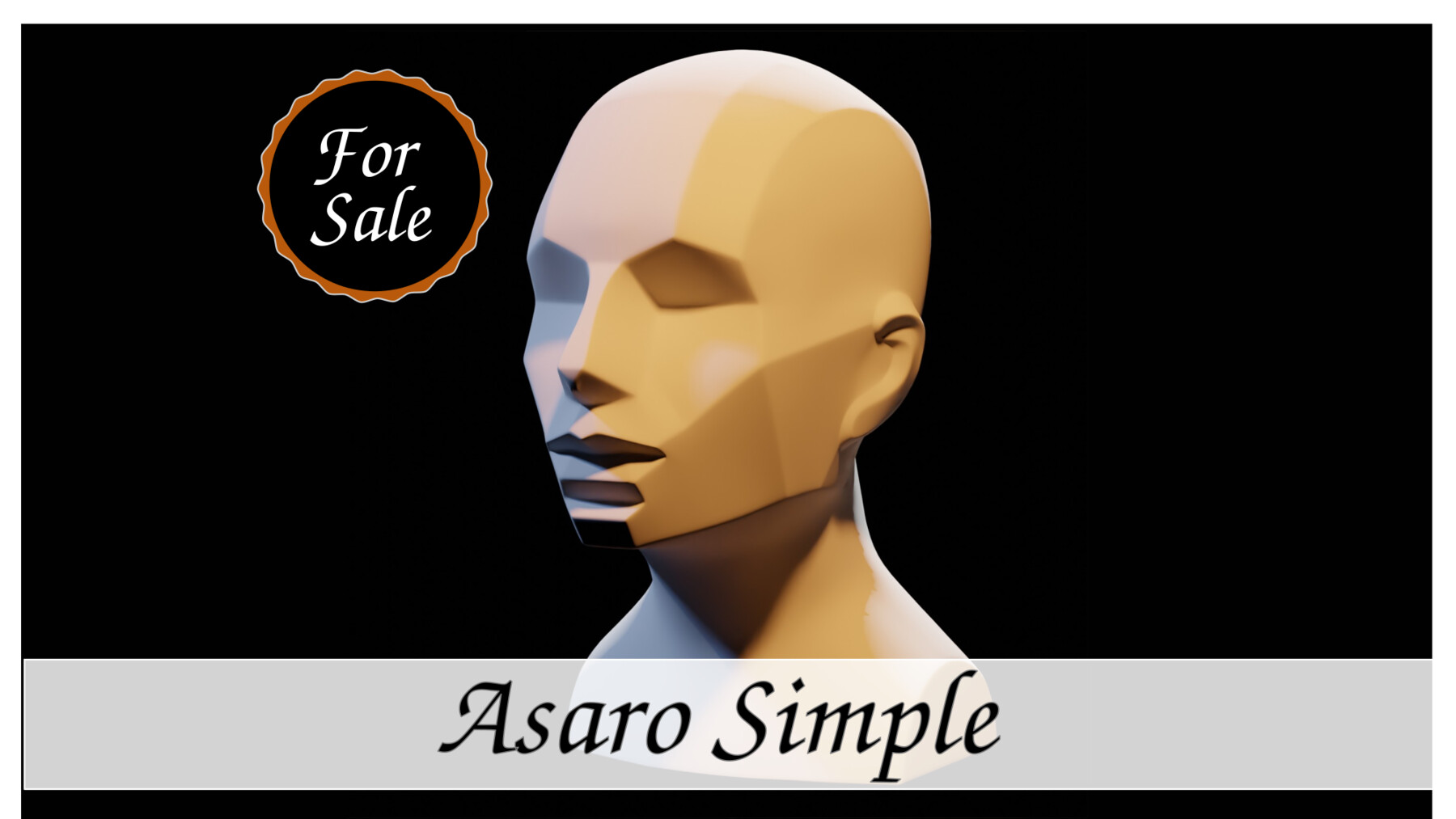 ArtStation - Asaro Heads Pack - Planes of the head 3D model | Resources