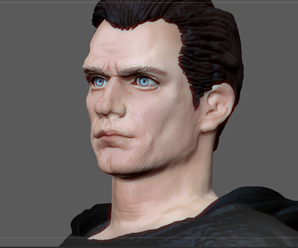 ArtStation - BLACK SUPERMAN JUSTICE LEAGUE JACK SNYDER CUT HENRY CAVILL ...