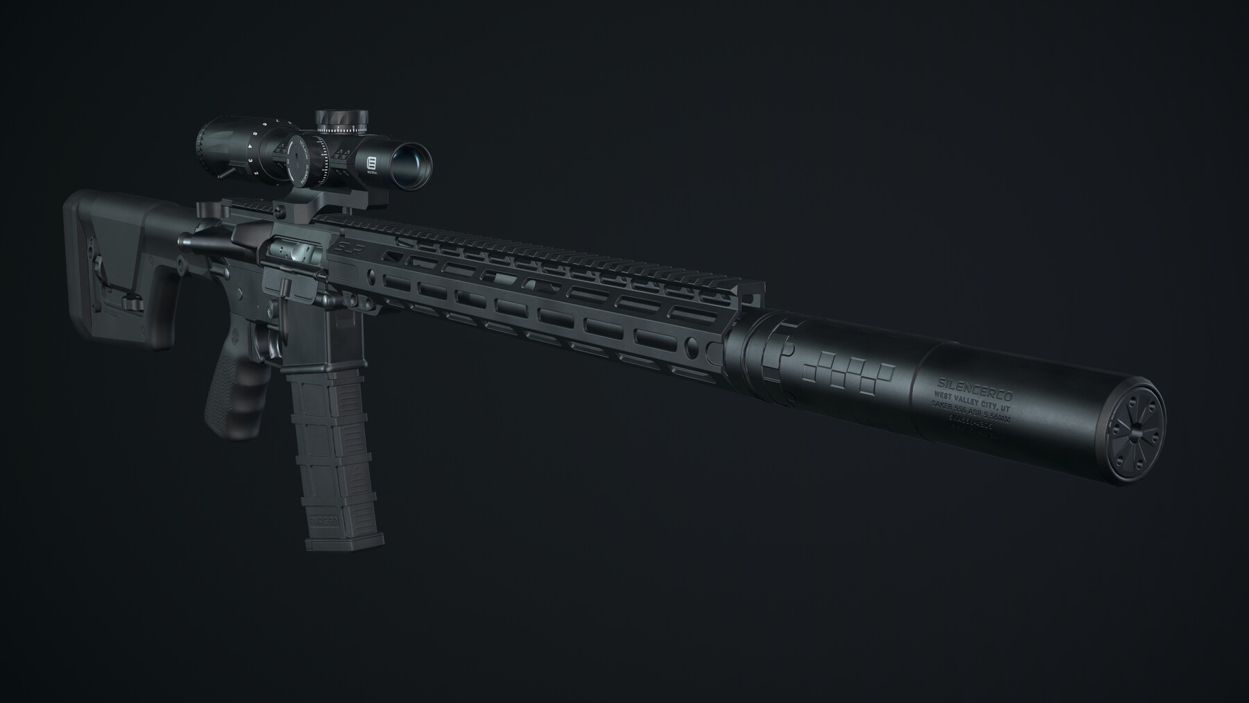 ArtStation - M4A1 Custom-03 Modular | Game Assets